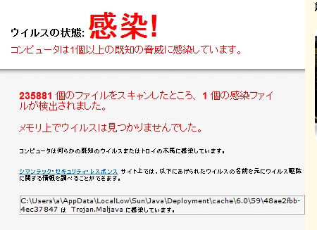 昭和歌謡 秋美子、大里みさ子、野路由紀子: パソコンがウイルスに感染した？Trojan.Maljava